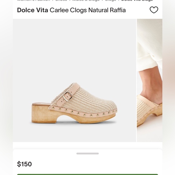 Dolce Vita | Shoes | Final Price Dolce Vita Raffia Clogs | Poshmark